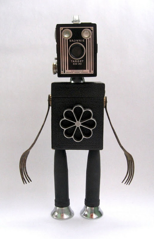 Brian Marshall’s Sculptures out of Scrap Materials | Amusing Planet